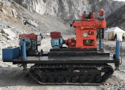 China Small 200m Tracked Hydraulic Coring Machine For Exploration And Coring for sale