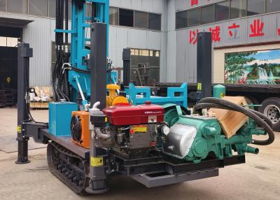 China Rubber Tracked Pneumatic Borewell Machine For Farmland Irrigation Wells for sale
