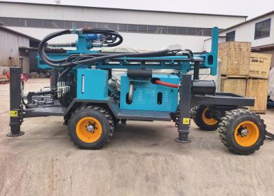China Heavy Duty Trailer Based Drilling Machine  Mountainous Plains Borehole Choice for sale
