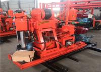 China Rock Sampling 150m Mobile Borehole Drilling Machine for sale