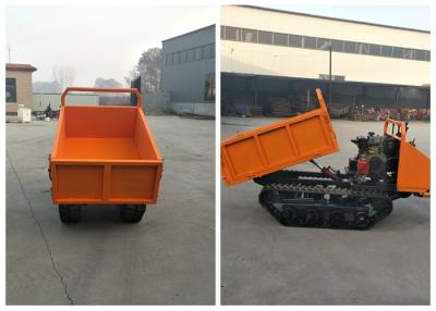 China Diesel 1 Ton Mini Rubber Crawler Transporter for sale