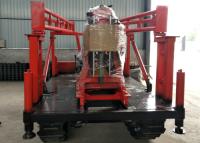 China Diesel Rock 28kw 180m Crawler Mounted Drill Rig for sale