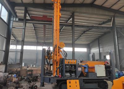 China Diesel Driven 450m 140kw 2.5km/H Pneumatic Drilling Rig for sale