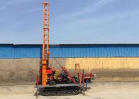 China Crawler Type 180m Borehole Drilling Machine For Soil Testing for sale