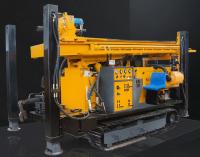 China Pneumatic 260m Mobile Borehole Drilling Machine Small for sale