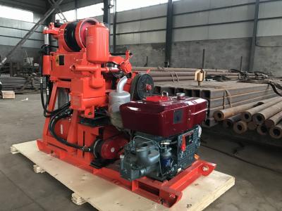 China Perfuração Geological diesel portátil hidráulica Rig Small Xy-1a 100m for sale
