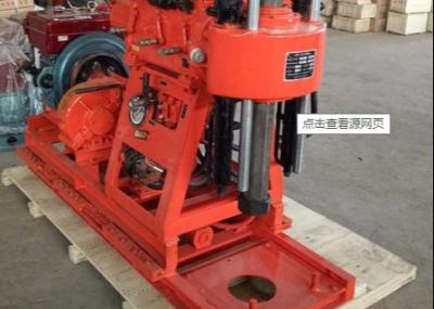 China Small 200 Meters Depth Borehole Drilling Machine With Diesel Engine for sale