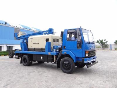 China Máquina hidráulica de Borewell do negócio de Commerical para 400 da profundidade medidores de poço de água for sale