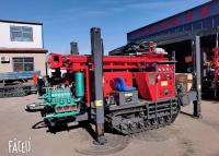 China Large Diameter Pneumatic Borewell Machine Crawler Type ST200 for sale