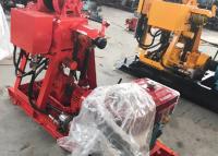 China 150 Meters Depth Soil Testing Drilling Rig Mobile Lightweight For Exploration for sale