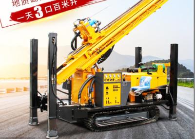 Cina Martello superiore 350 metri di trapano Rig Pneumatic Rotary Industrial del cingolo in vendita
