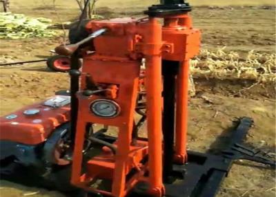 China Portable 50 Meters Easy Operation Trailer Mounted Drilling Rigs For Exploration for sale