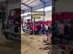 180m Pneumatic Borewell Machine Water Well Rig