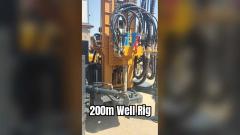 Water Well Drilling Rig Easy Portable