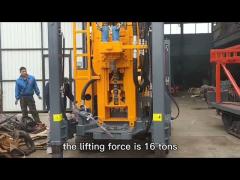 Boring 260m Water Well Drilling Rig Machine ISO