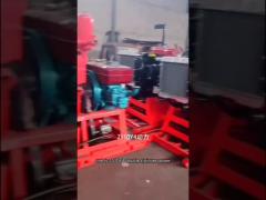 Gy 200 Exploration Engineering Hydraulic Borewell Machine Customized 300 Meters Depth