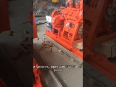 Two Hundred Depth GK 200 Borehole Drilling Machine For Water Well Drilling