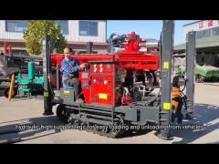 ST 160 Stalen pneumatische waterboringsboormachine 20 M/min Liftingssnelheid 2,5 Km/h Bewegingssnelheid