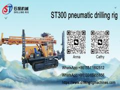 Diepe Ondergrondse St 300 Waterput die Rig Machine Pneumatic Rocky Blasting-Boringsinstallatie boren