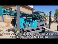 450m Crawler Large Pneumatic Borewell Machine