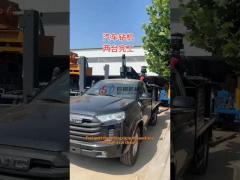 La perforatrice di tipo autocarro è facile da spostare