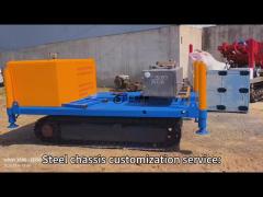 Стальной и резиновый Undercarriage следа Crawler 8 колес для транспортеров