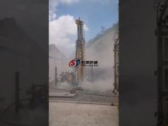 A esteira rolante de aço montou a perfuração 260m portátil giratória Rig For Water Well
