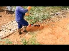 200 metri di Diamond Core Drill Rig Spt di perforatrice a diesel