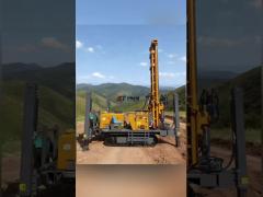 300 Meters Deep Underground Water Well Drilling Rig Machine With Yuchai Diesel Engine Large Torque