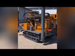 Small 260m Water Well Drilling Rig Machine Hydraulic Drilling