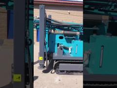 Pneumatic water well drilling rig