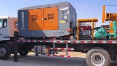 400M Pneumatic Borewell Machine For Water Wells