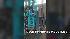 Pneumatic Borewell Machine Drills Deep Wells Fast