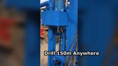 Portable Water Well Drill Rig 150m Depth
