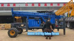 Heavy Duty Trailer Drill Rig for Tough Terrain