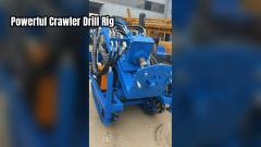100M Crawler Drill Rig Compact Power