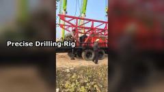 Grinding disc drilling rig