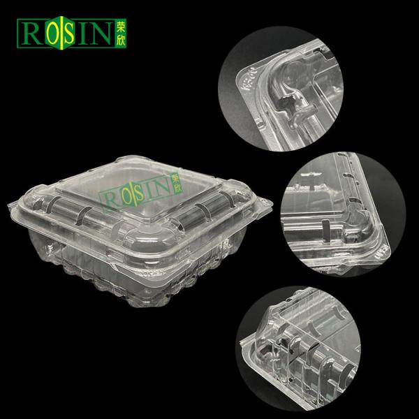 Quality 125G Thick Plastic Fruit Packaging Raspberry Blueberry Plastic Containers With for sale