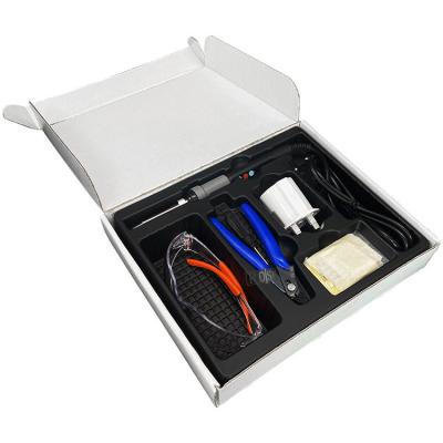 China Plastic PCB ESD Tray Anti Static Electronic Insert Tray With Packaging Paper Box for sale