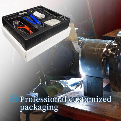 China Plastic PCB ESD Tray Anti Static Electronic Insert Tray With Packaging Paper Box for sale