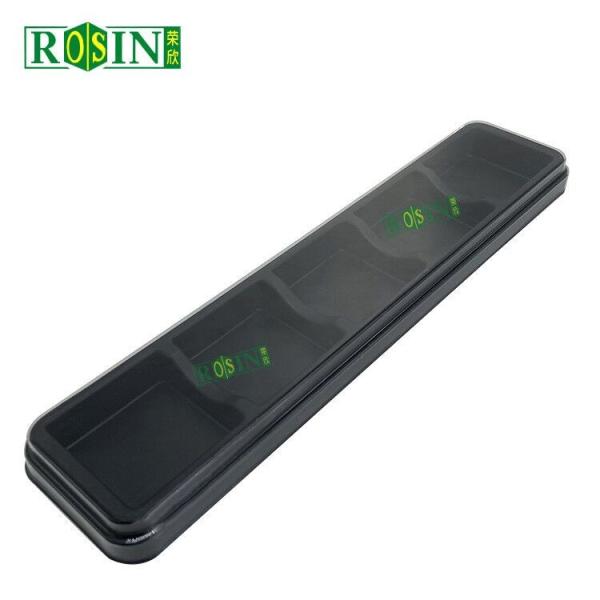 Quality Custom 5 Cavity Chocolate Insert Trays Disposable Blister PP With Clear Lid for sale