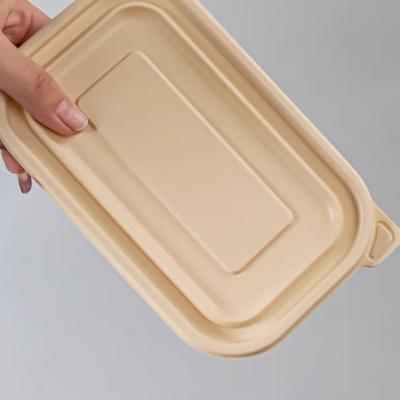 Cina Pranzo Ciotole monouso eco-friendly Microonde da asporto per il ristorante in vendita