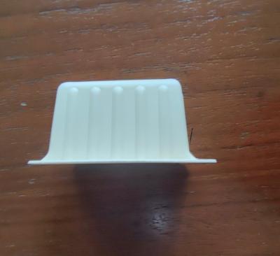 China Custom Biodegradable Corn Starch Single Plant Nursery Tray With Hole For Agricultural Greenhouse for sale