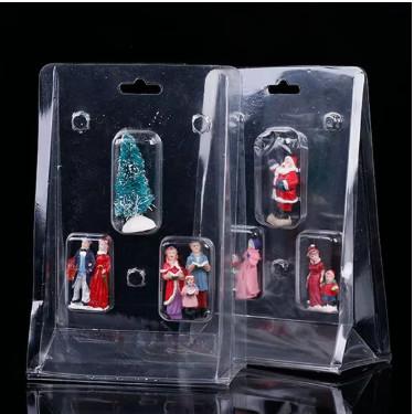 China Custom Plastic Pet Clear Blister Einweg-Clamshell Verpackung Action-Figuren-Display-Gehäuse Schutz-Blister-Clamshell für 3,5 in losen Action-Figuren zu verkaufen