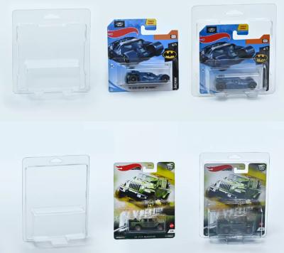 China Custom Plastic Pet Clear Blister Disposable Clamshell Packaging Action Figure Display Case Protector Blister Clamshell For 3.5 In Loose Action Figures for sale
