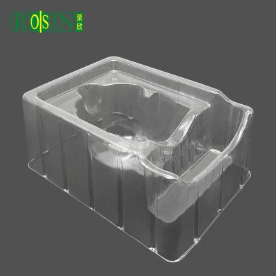 China Clear PVC PET Shockproof Inner Liner packaging Box Electronic Components Blister Tray for Camera for sale