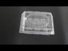 2 4 6 8 Cellules Emballage Contenant de pomme en plastique Blisse de fruits frais Boîte transparente en PET Plastique coquille de pomme Emballage