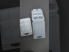 plastic wax melt clamshell container
