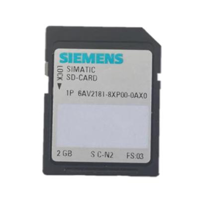 Cina 600 Mbit/S 6AV2181-8XP00-0AX0 SD Simatic HMI Memory Card 2 GB di memoria in vendita