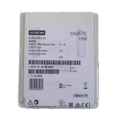Cina 600 Mbit/S 6AV2181-8XP00-0AX0 SD Simatic HMI Memory Card 2 GB di memoria in vendita